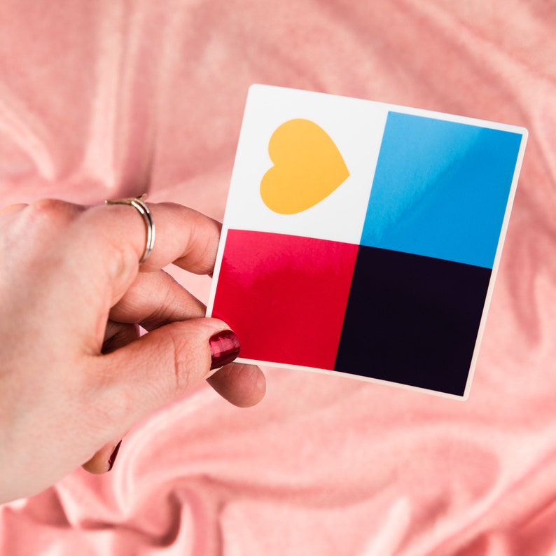 Poly Pride Flag Minimalist New Colors Polyamory ENM - Etsy