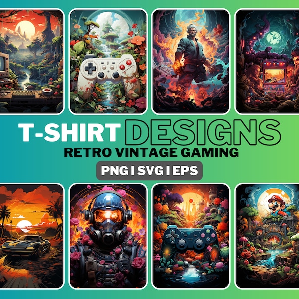 Retro Gaming Shirt - Etsy