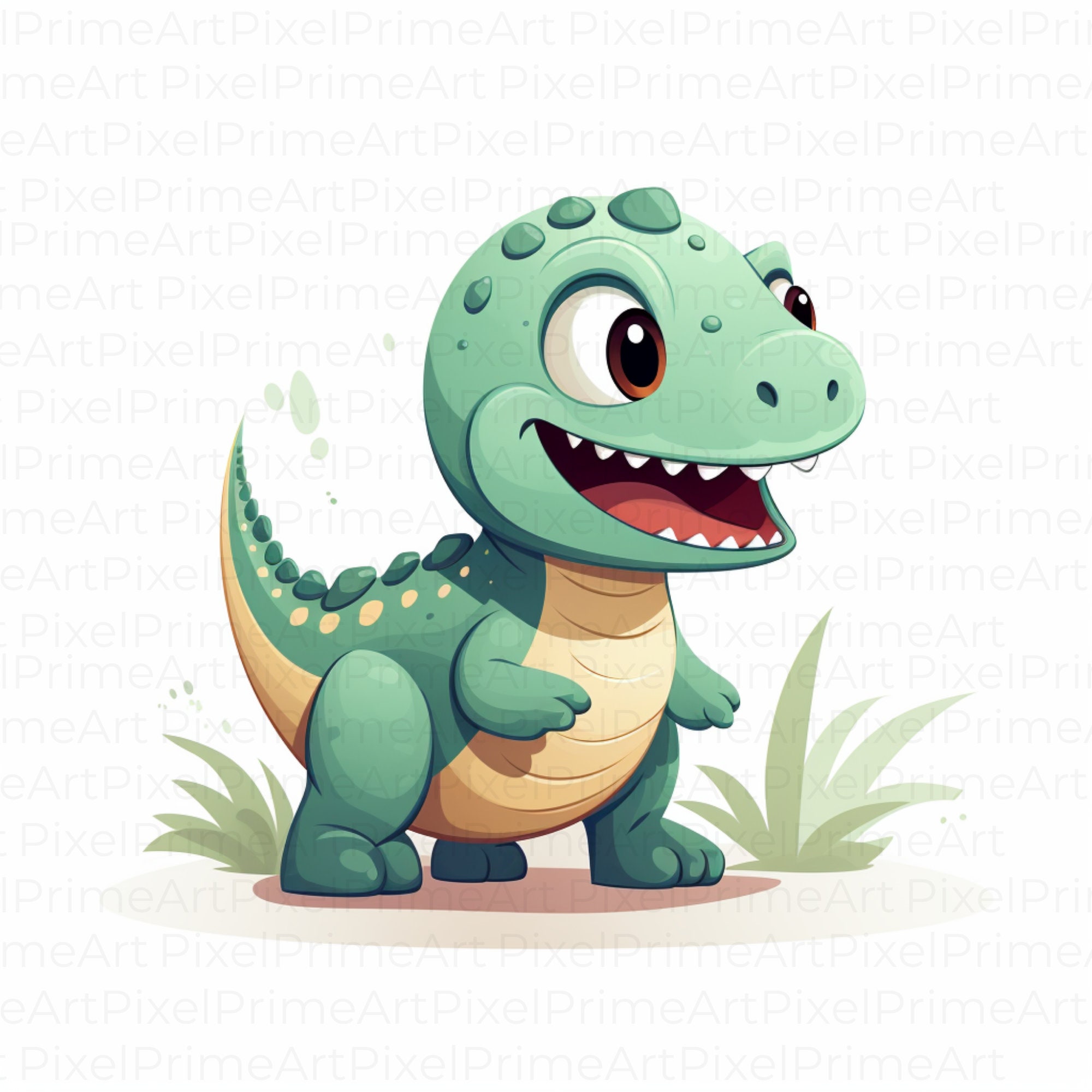 10 Minimalist Dinosaur Clipart, Dinosaurs Clipart, Printable Clipart ...