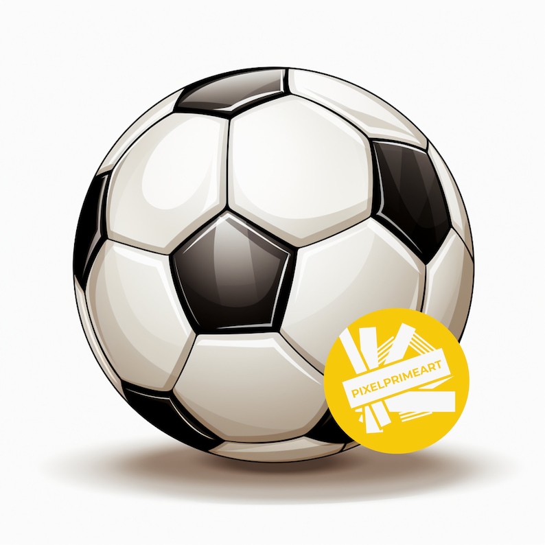 Soccer Ball Clipart, Printable Clipart, Soccer Clipart, High Quality ...