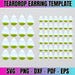 Teardrop Earring Sublimation Template Bundle (digital Download) - Etsy