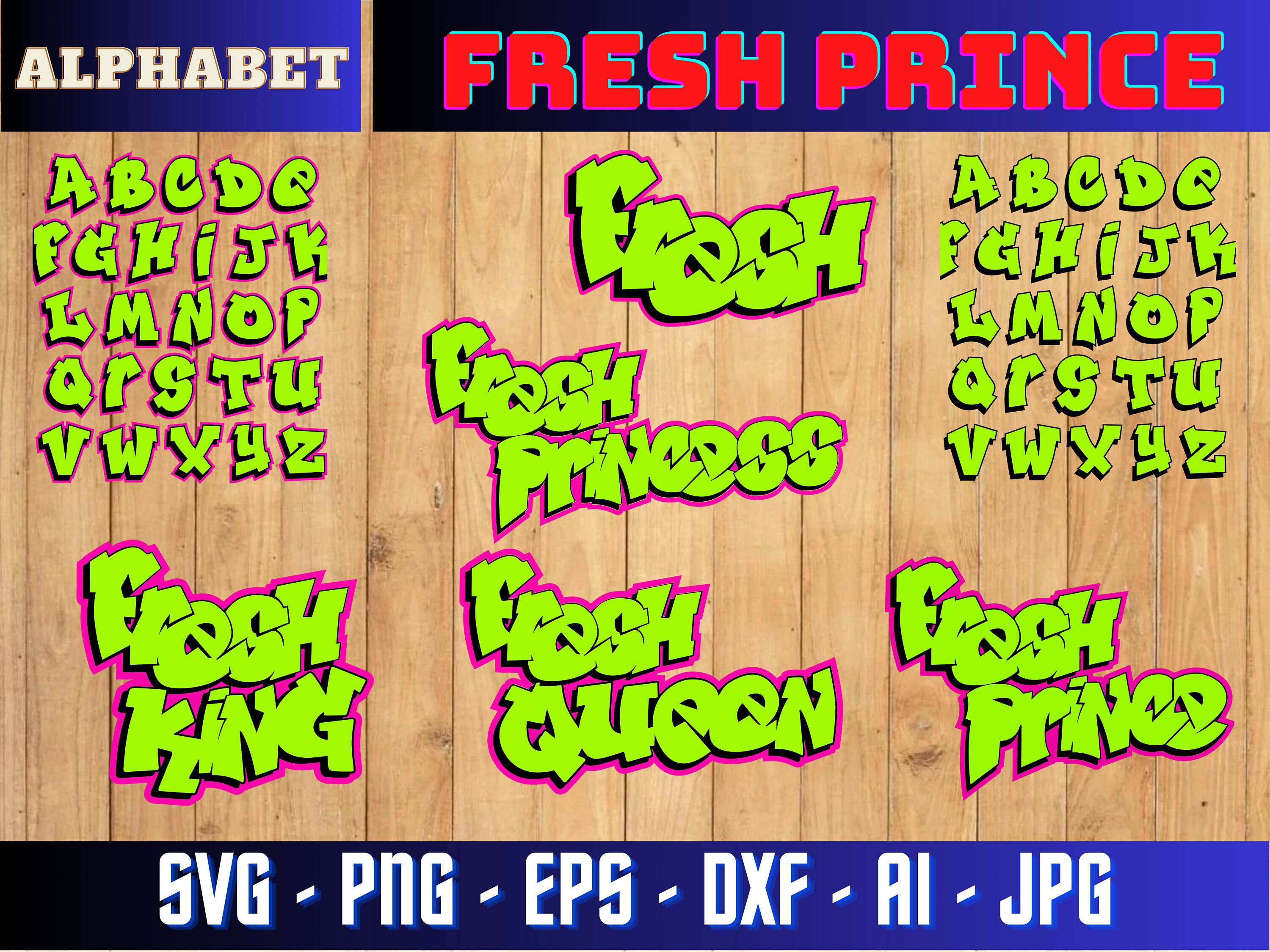 Fresh Prince Font