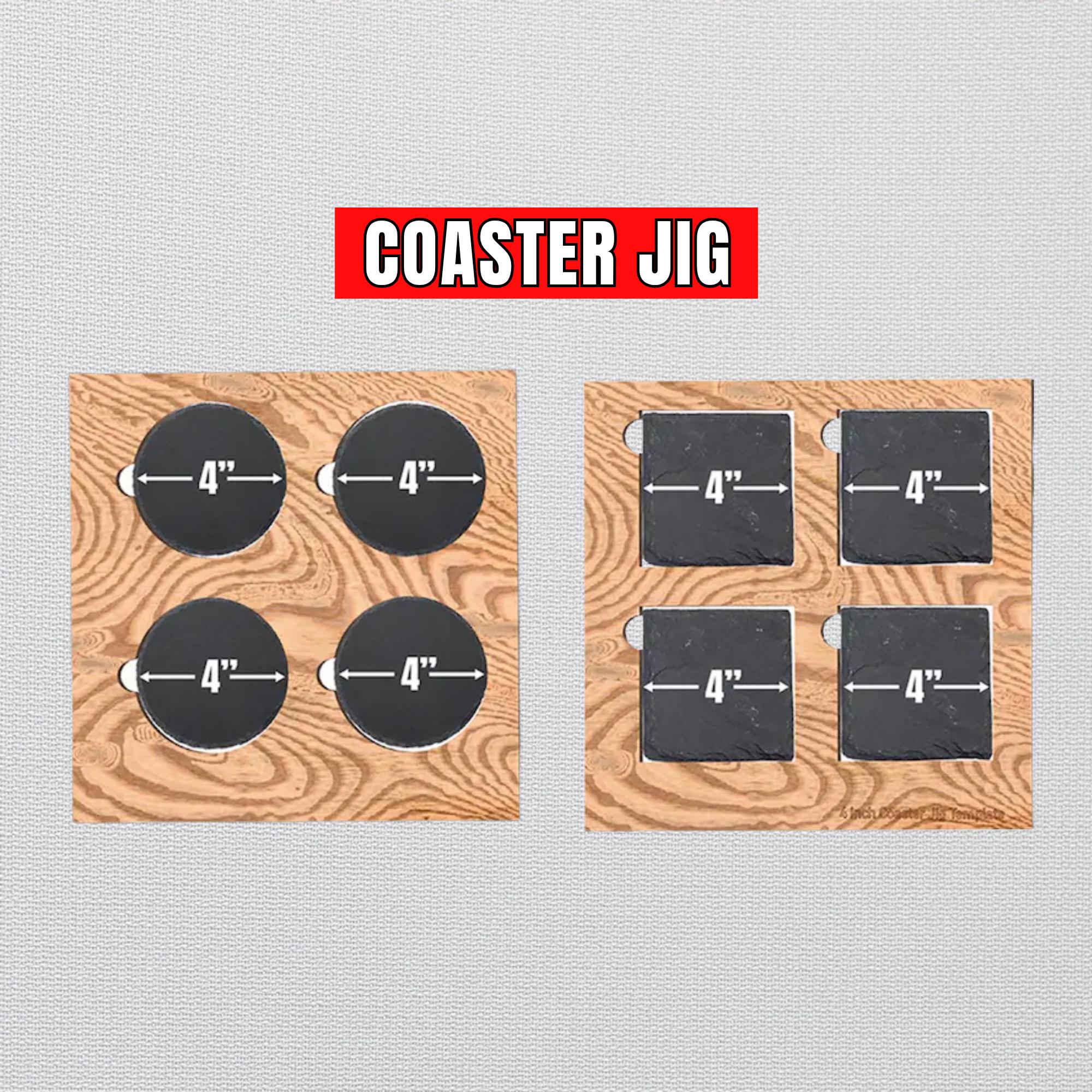 Laser Cut Jig Bundle: Pencil, Watch Band, Coaster Jigs (digital ...