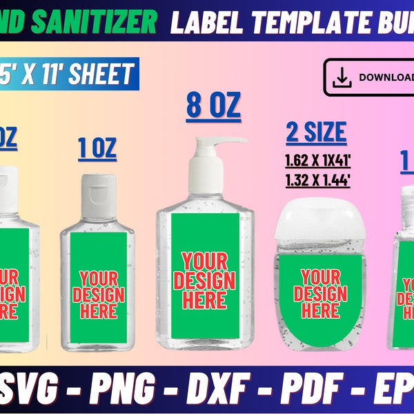 Custom Hand Sanitizers - Etsy