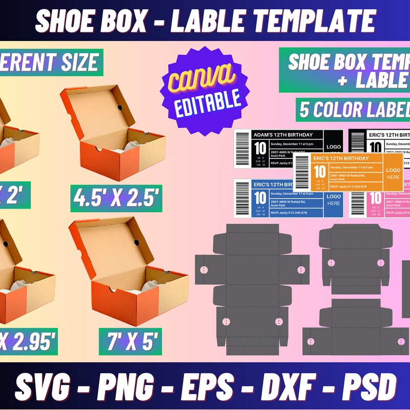 Shoe Box - Etsy