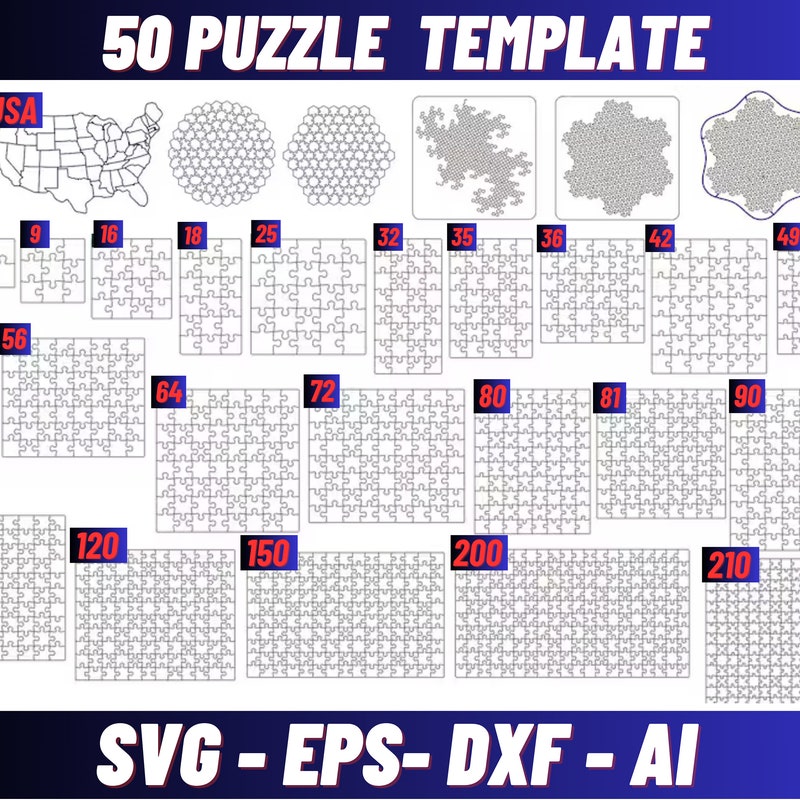 Laser Cut Puzzle - Etsy