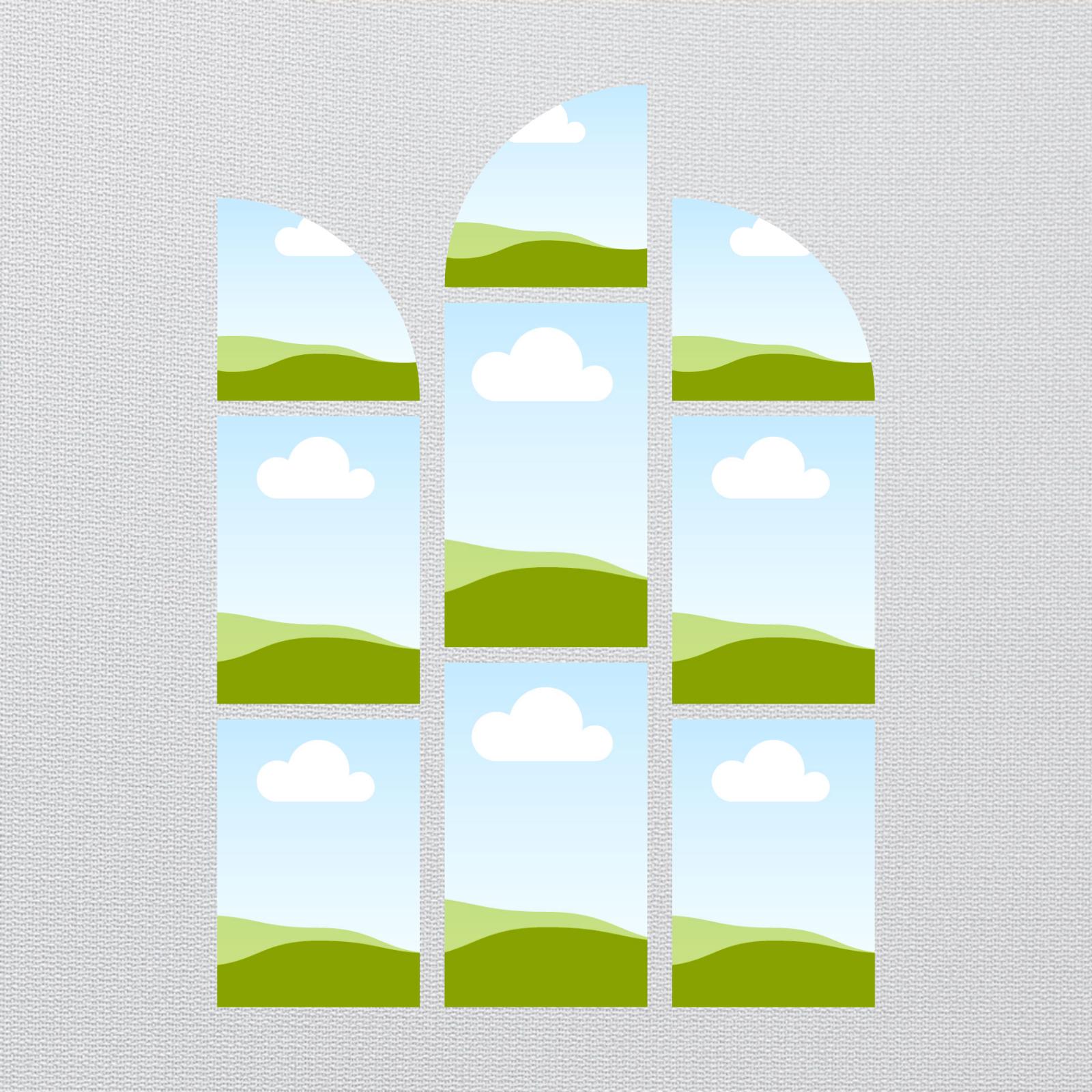 Wood Arch Panel Backdrop Template: Canva Editable (digital Download) - Etsy