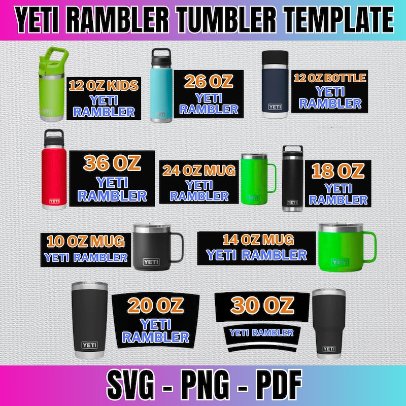 Yeti Rambler - Etsy