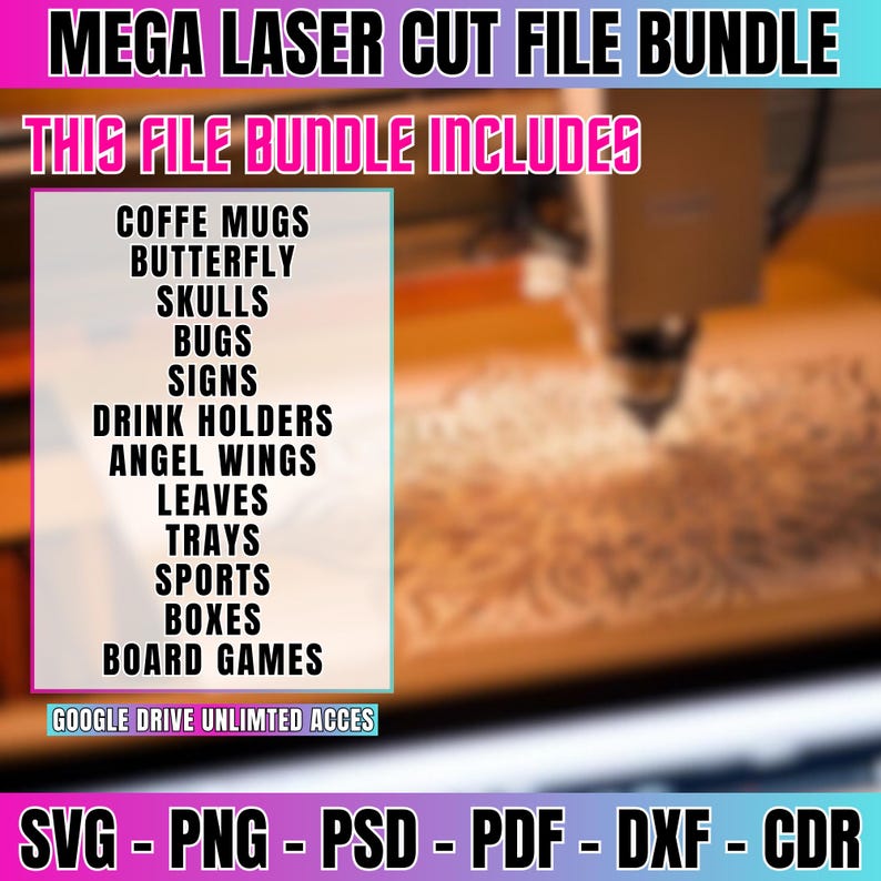 3.000.000 Laser Cut Files Mega Bundle: Engraving Patterns (digital ...