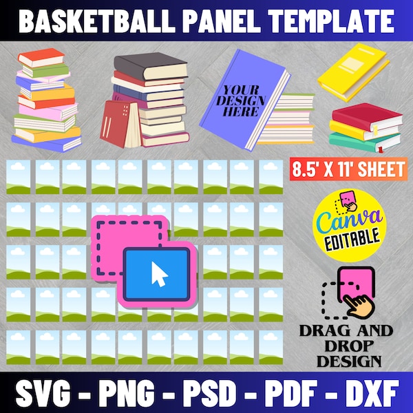 Canva Template Mini Books - Etsy