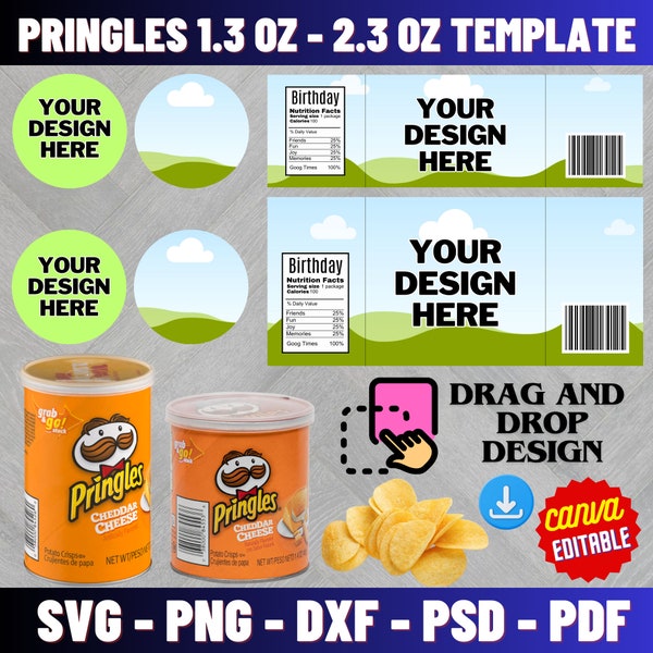 Label Template - Etsy