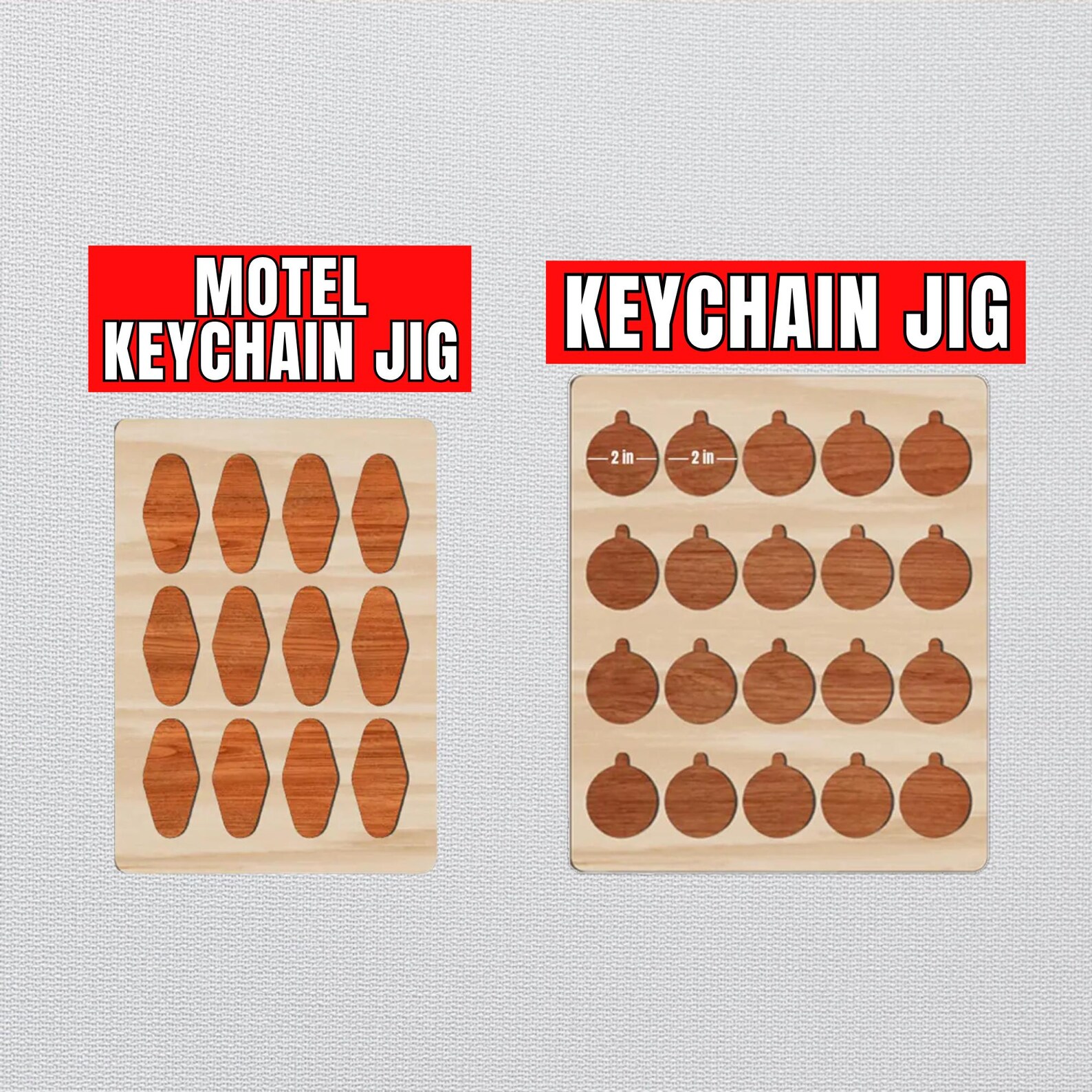 Laser Cut Jig Bundle: Pencil, Watch Band, Coaster Jigs (digital ...
