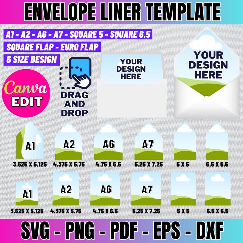 10 Envelopes With Liner - Etsy