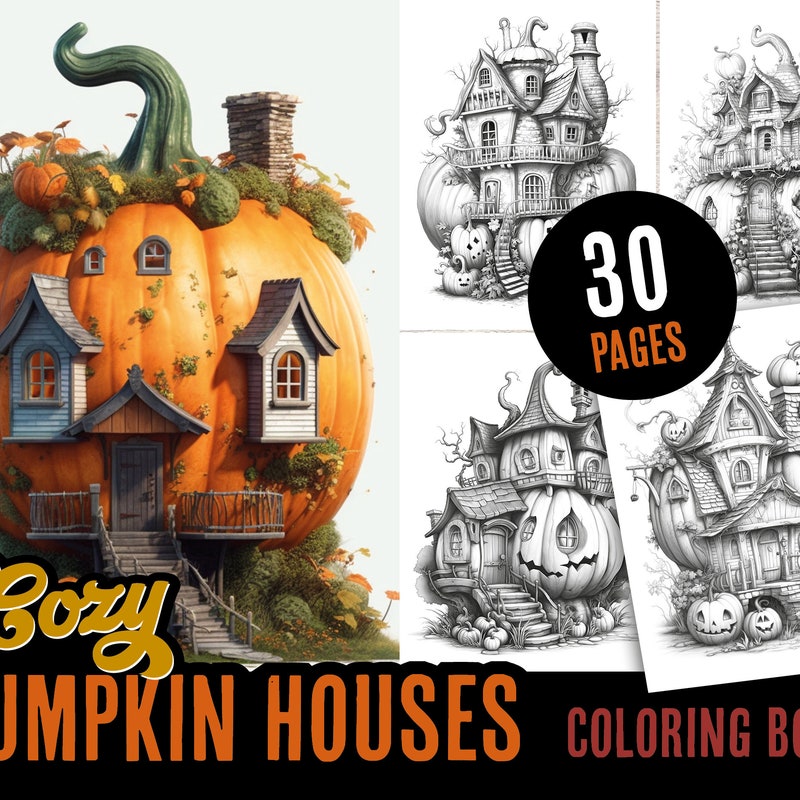 Pumpkin House - Etsy