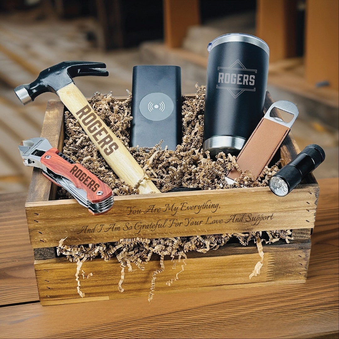 Handy Man Kit: Men's Gifts, Personalized Tool Set, Practical Gifts ...