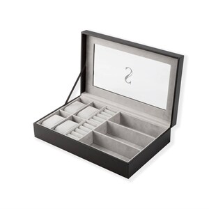 Mens Jewelry Box, Watch Box, Gifts for Men, Personalized Jewelry Box ...