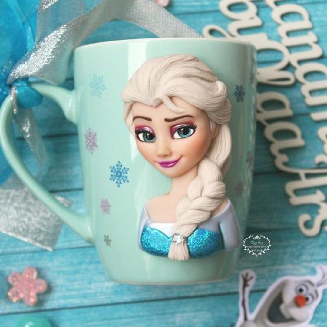 Frozen Elsa Design 3D Mug - Etsy