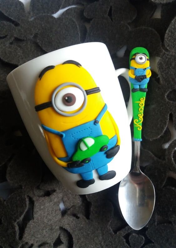 Minions 3D Design Cup -mug - Etsy