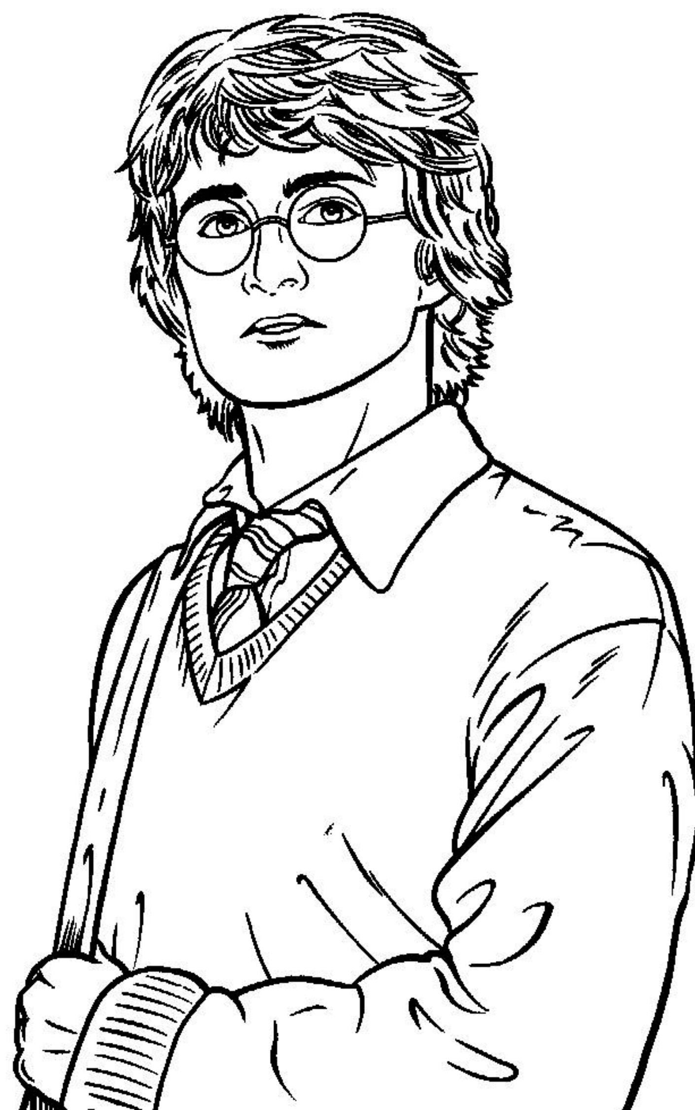 Harry Coloring Potter Book - Etsy