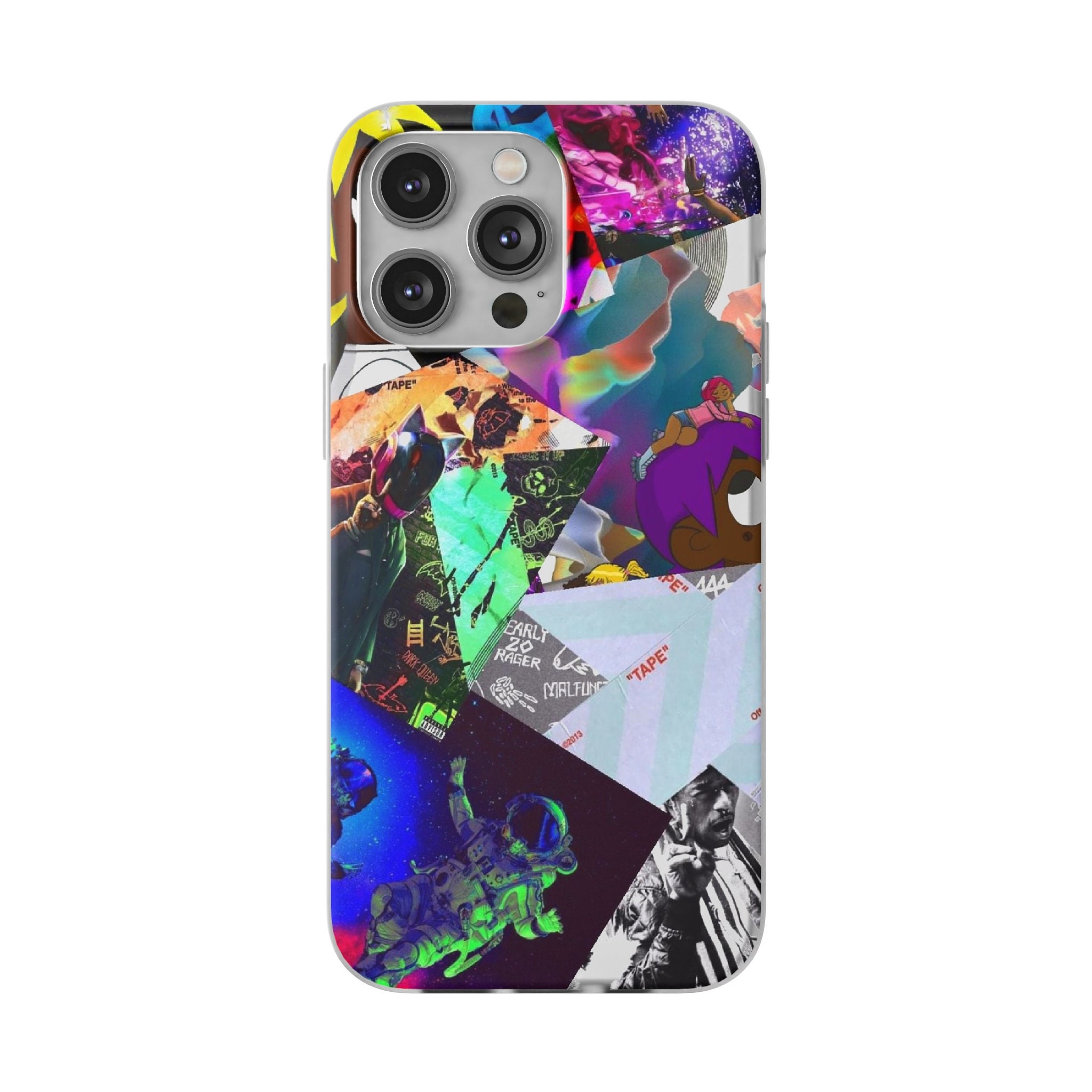 Lil Uzi Vert Custom Collage Album Cover Phone Case iPhone Fit for 14 ...