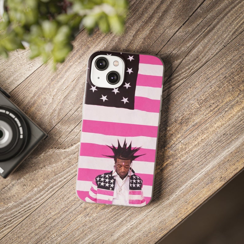 Lil Uzi Vert PINK TAPE Album Cover Phone Case iPhone Fit for 14 Pro Max ...