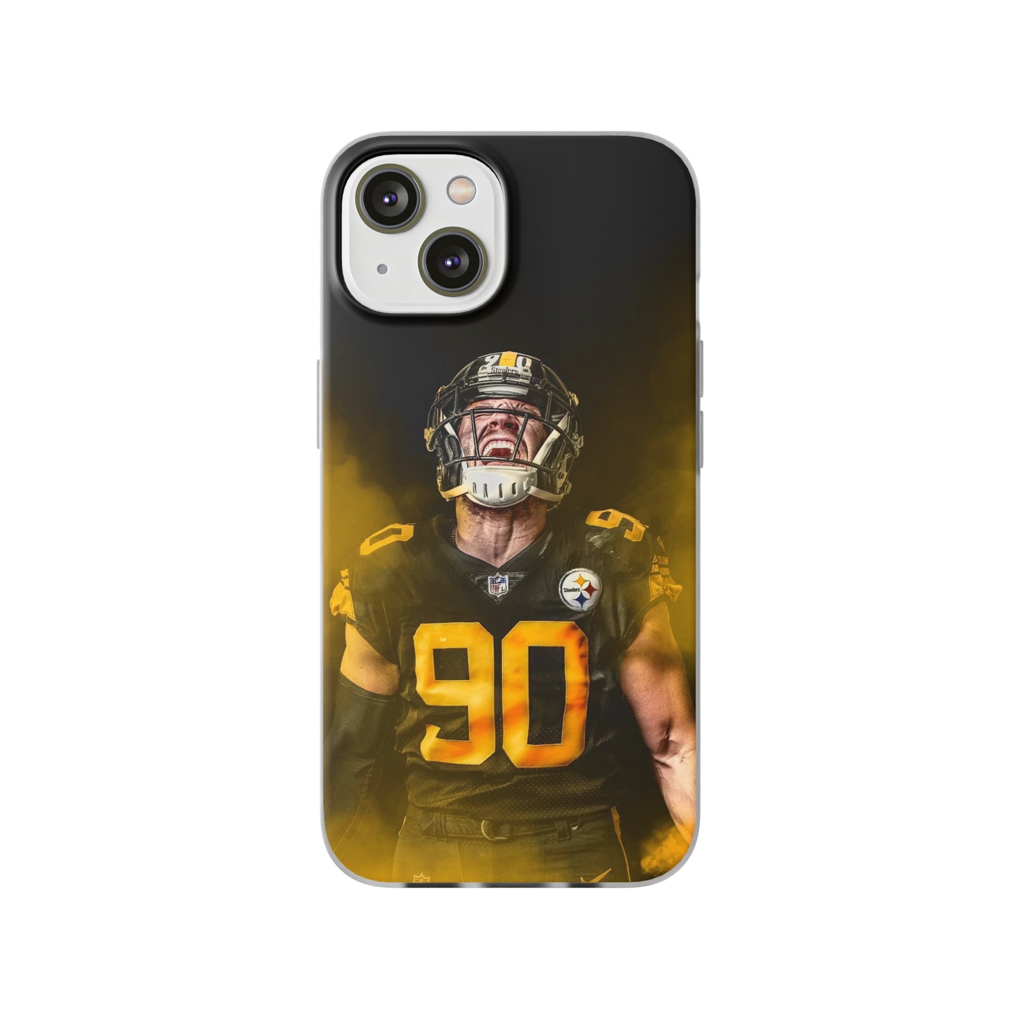 TJ Watt Steelers NFL Custom Football Phone Case iPhone Fit for 14 Pro ...