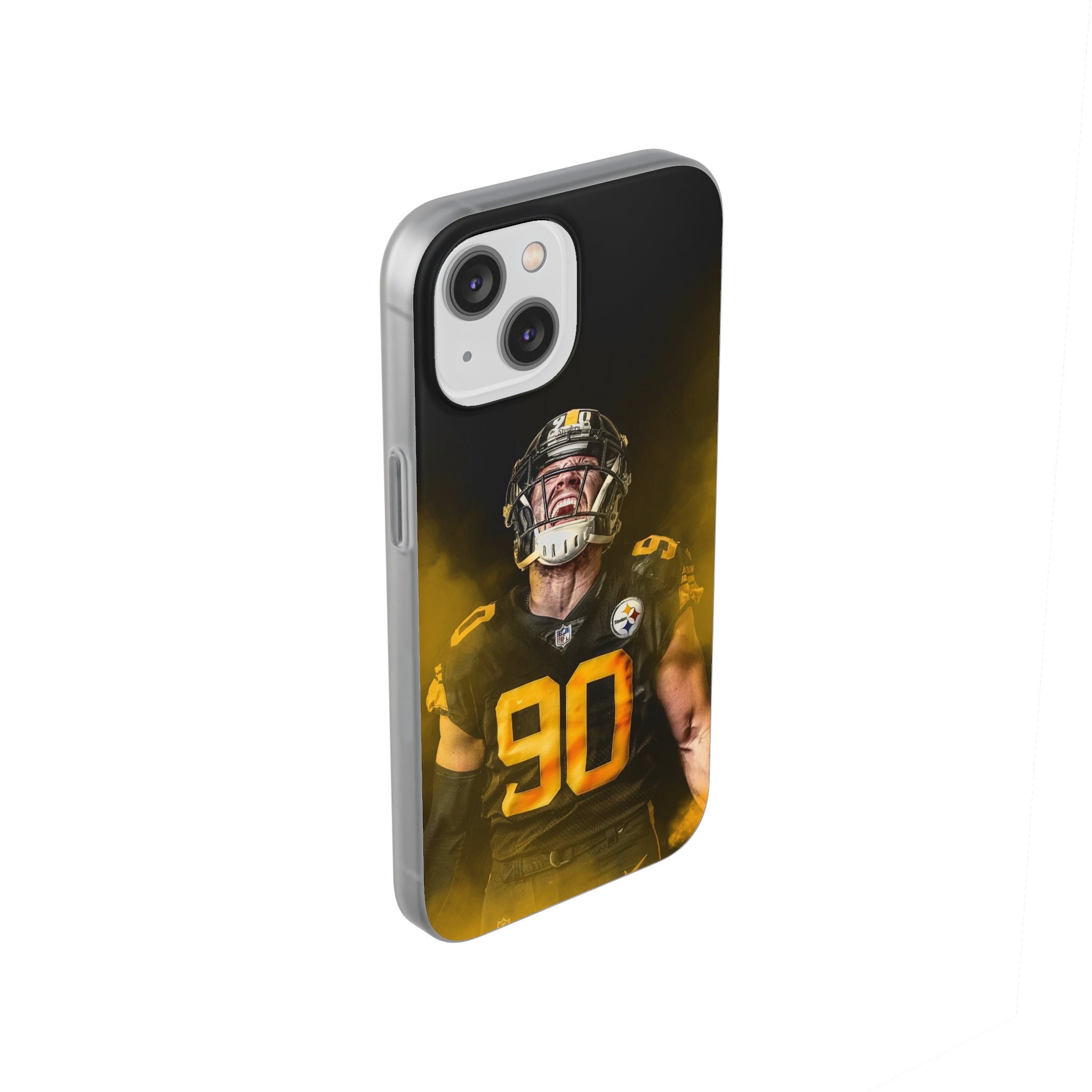 TJ Watt Steelers NFL Custom Football Phone Case iPhone Fit for 14 Pro ...