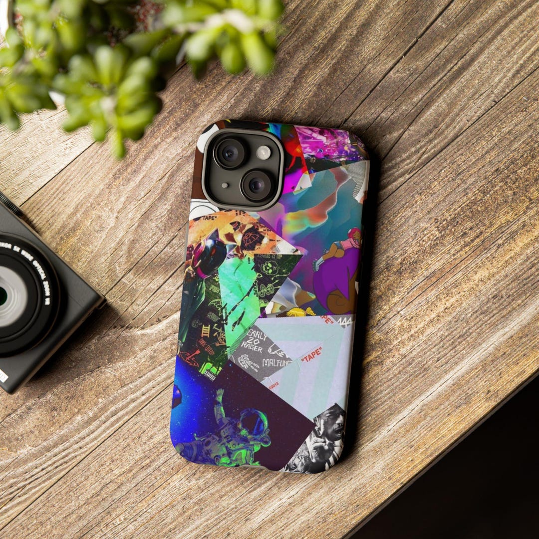 Lil Uzi Vert Custom Collage Album Cover Phone Case iPhone Fit for 16 ...