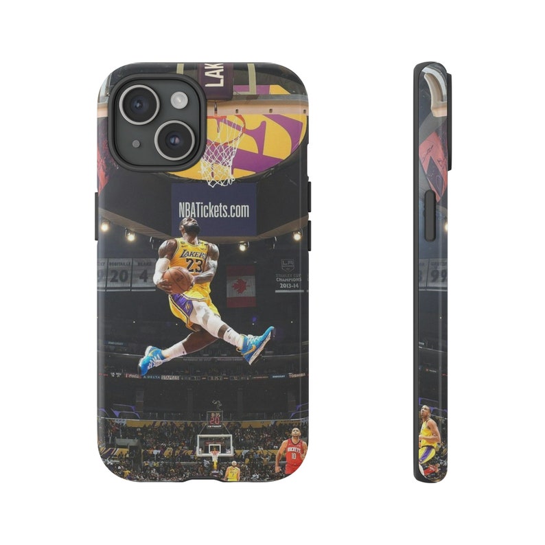 Lebron James Custom NBA Basketball Phone Case Fit for iPhone 16, 16 Pro ...