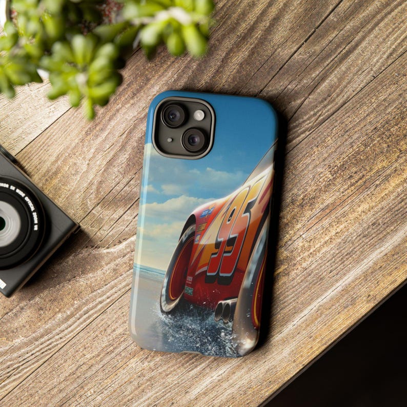 Lightning Mcqueen Custom CARS Movie Phone Case iPhone Fit for iPhone 16 ...