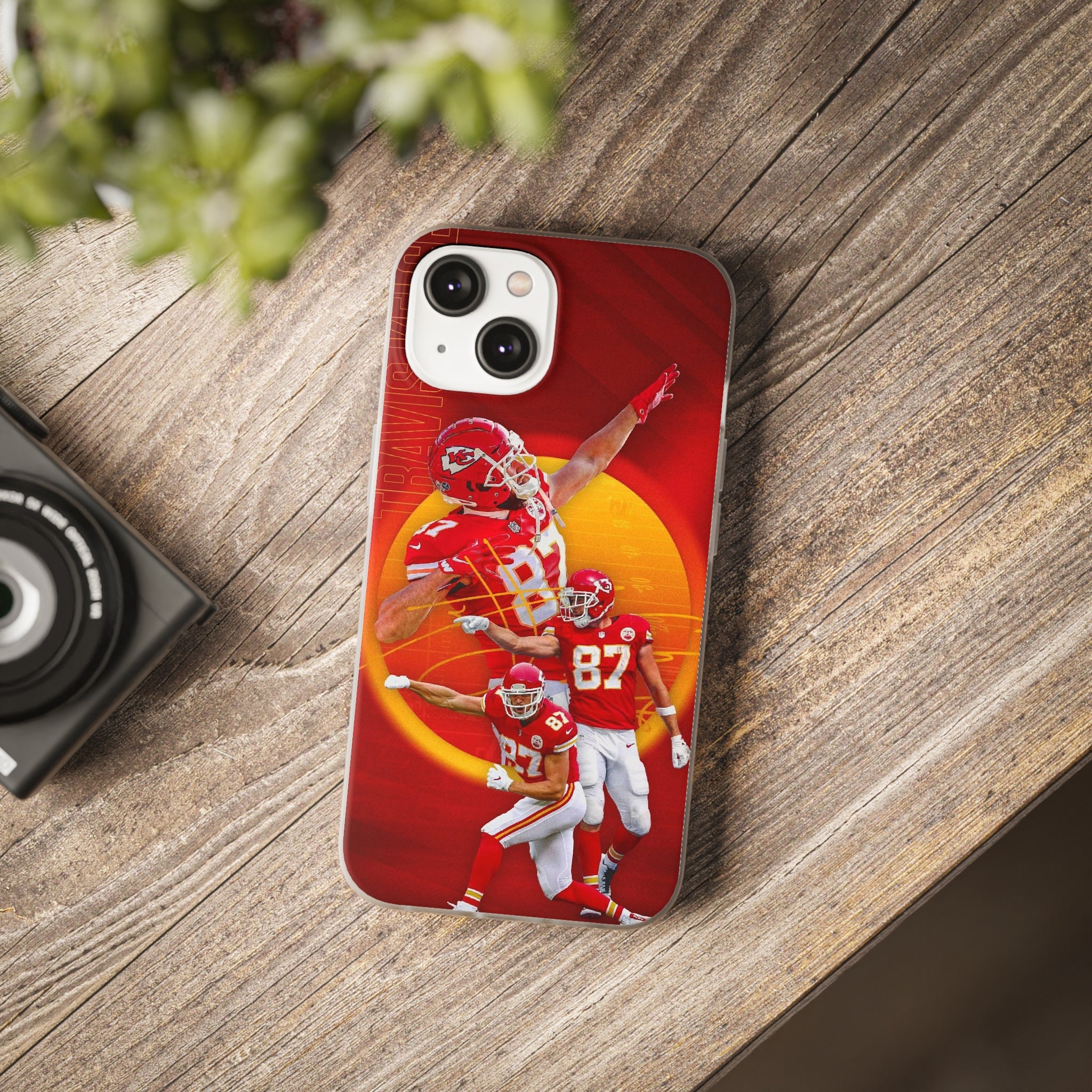 Travis Kelce Chiefs Custom Football Phone Case iPhone Fit for 14 Pro ...