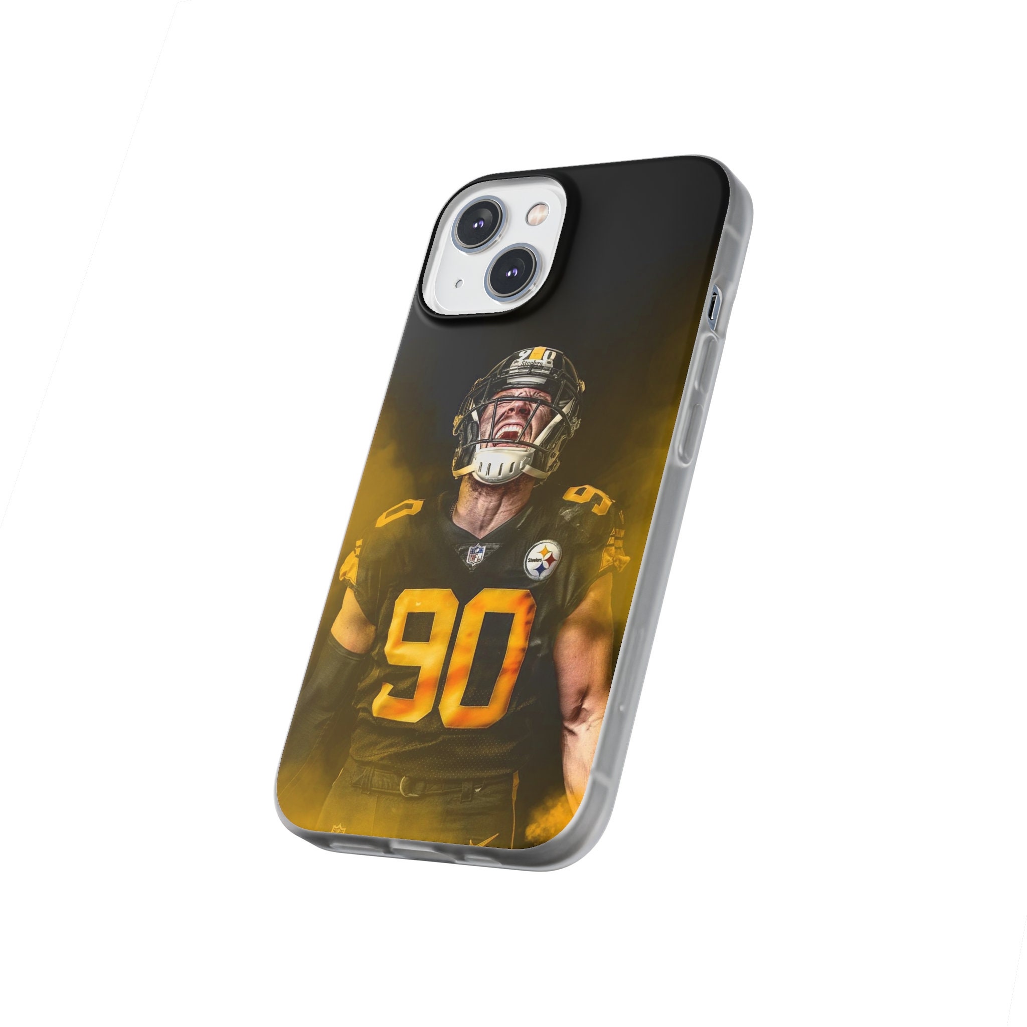 TJ Watt Steelers NFL Custom Football Phone Case iPhone Fit for 14 Pro ...