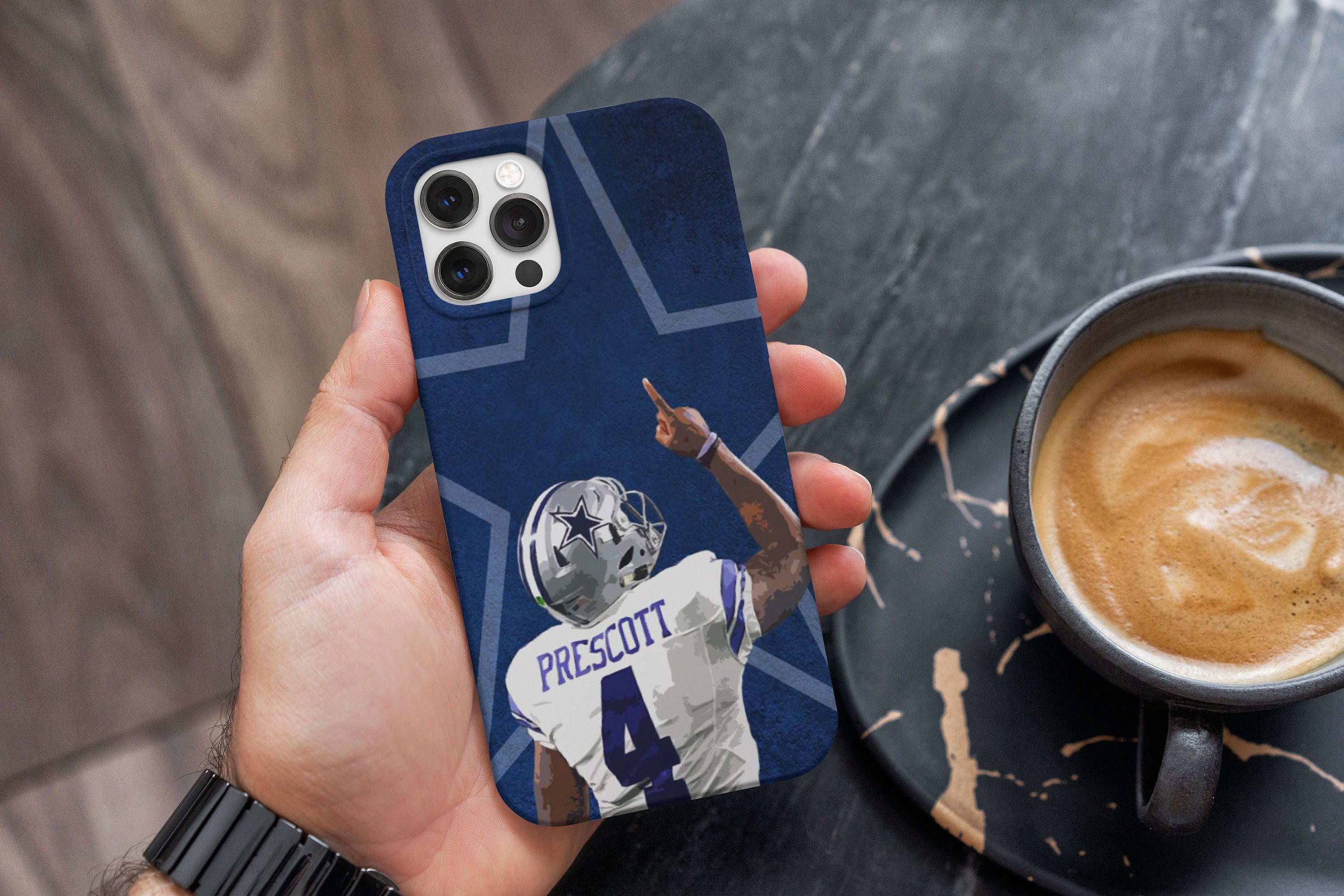 Dak Prescott Custom Cowboys NFL Football Phone Case iPhone Fit for 14 ...