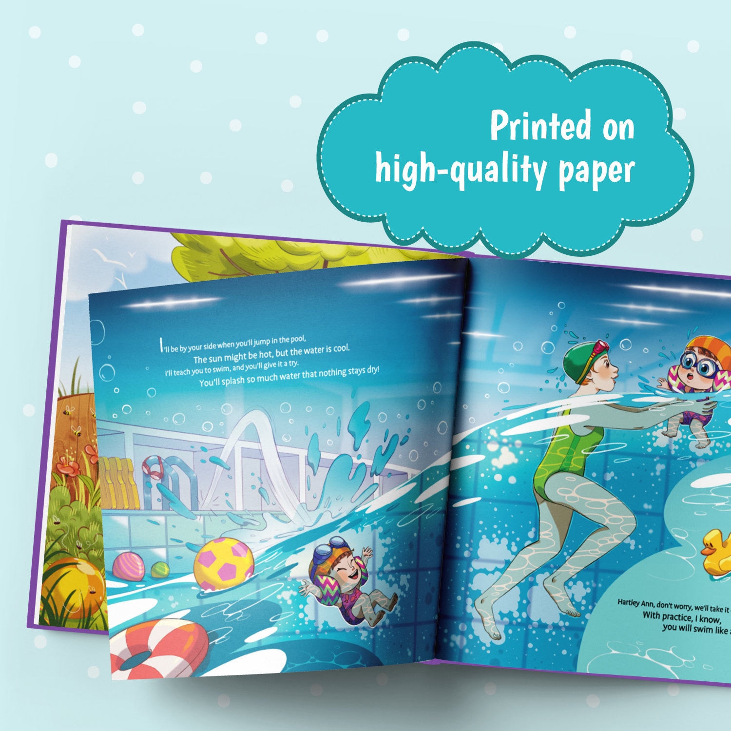 Custom Personalized Hardcover Book for Mom and Her Kid - Love You ...