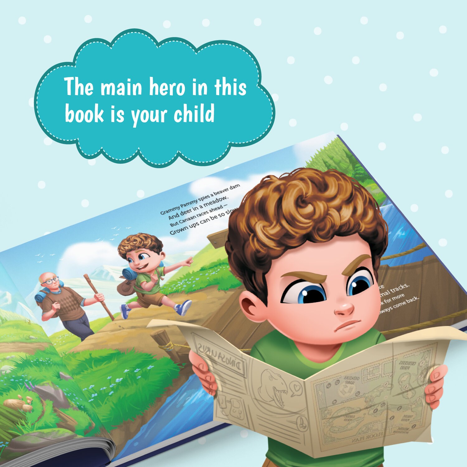 Custom Personalized Stories Book for Grandparents and Grandkid - Family ...