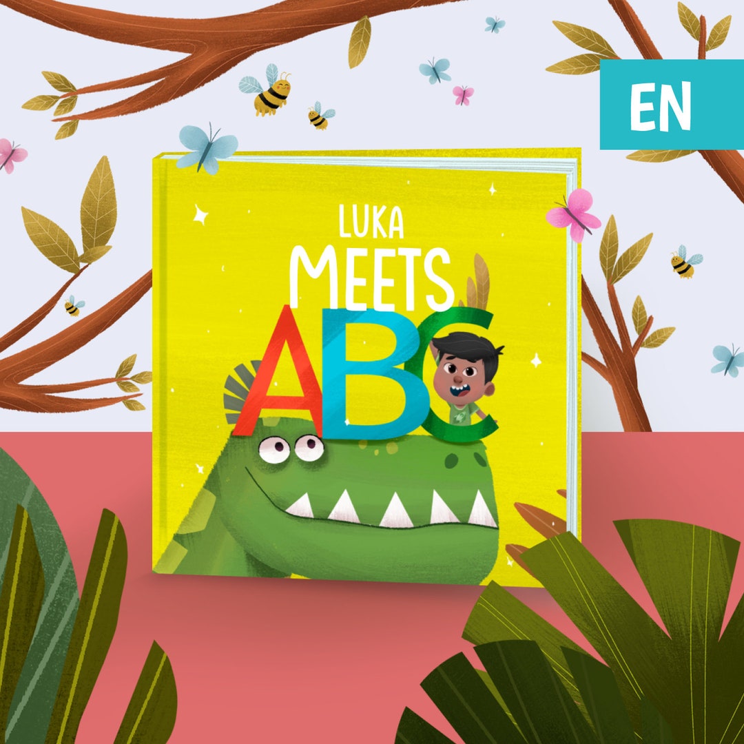 Custom Personalized Hardcover Alphabet Book for Kids - Meet the ABC ...