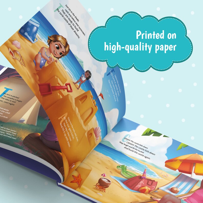 Personalized Stories Book for Dad and Two Siblings - Family Adventures ...