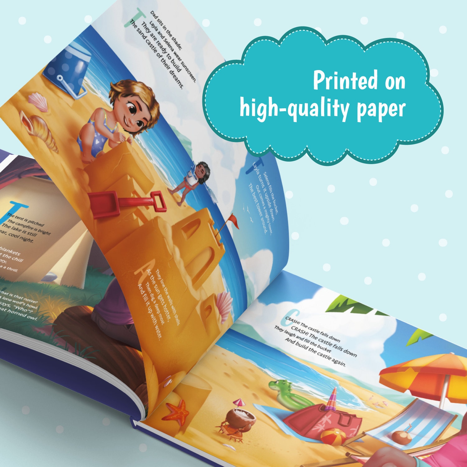 Personalized Stories Book for Dad and Two Siblings - Family Adventures ...