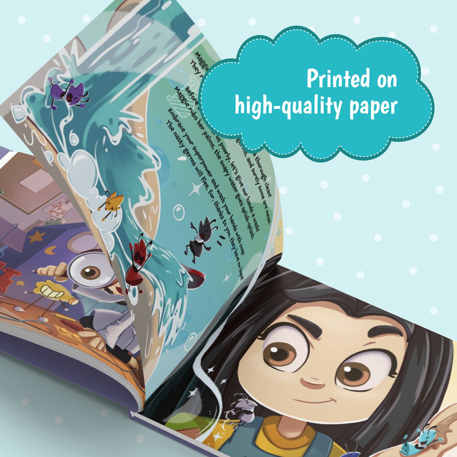 Personalized Hardcover Book for Kids About Daily Habits the Daily Hero ...