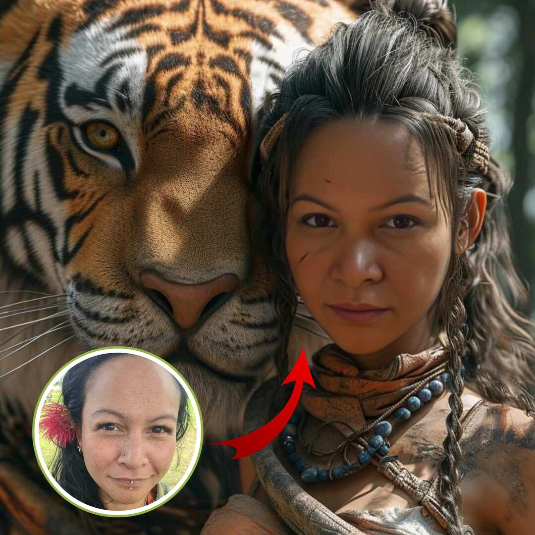 Face Swap Custom Digital Image With Animal - X1 Jpeg Printable ...