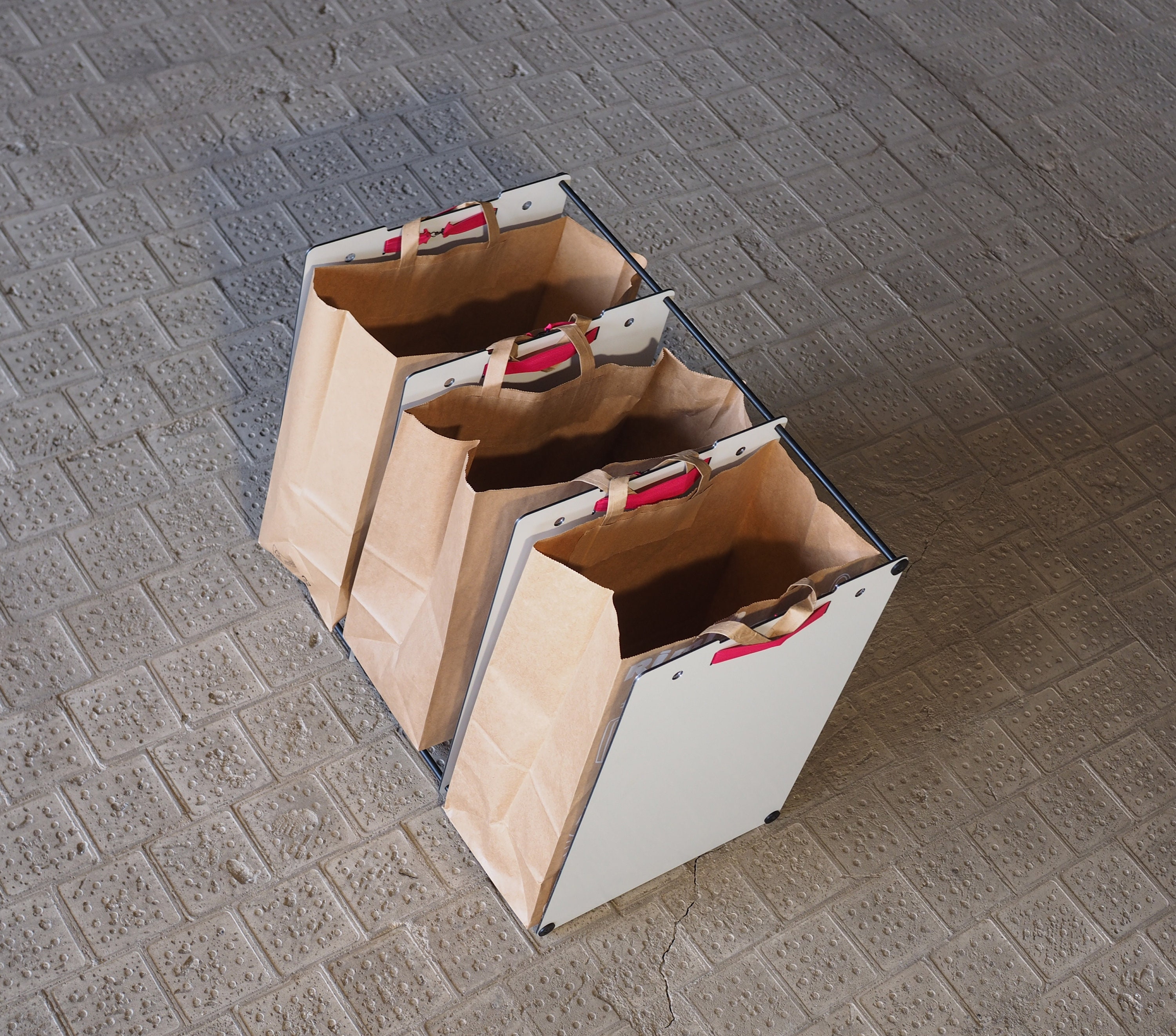 Eco Friendly Paper Bag Holder. Durable Design, Multiple Sizes, Waste ...