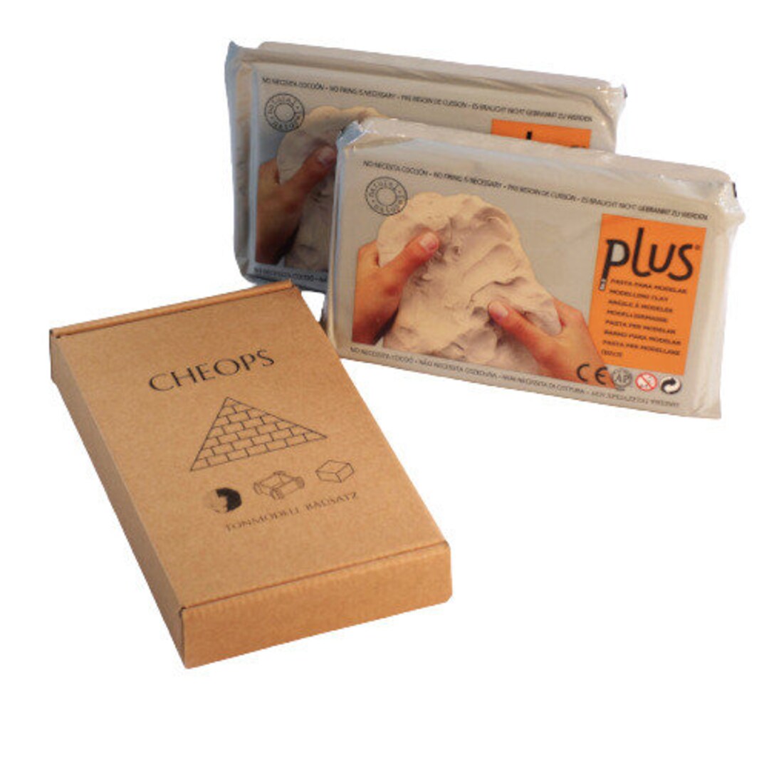 CHEOPS Medium Clay Model Kit Pyramid Clay Plywood Laser Parts - Etsy