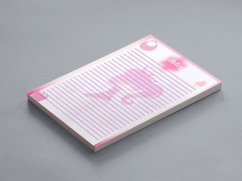 Barbie-themed Printable Notepaper With Pink Silhouette Logo - Etsy