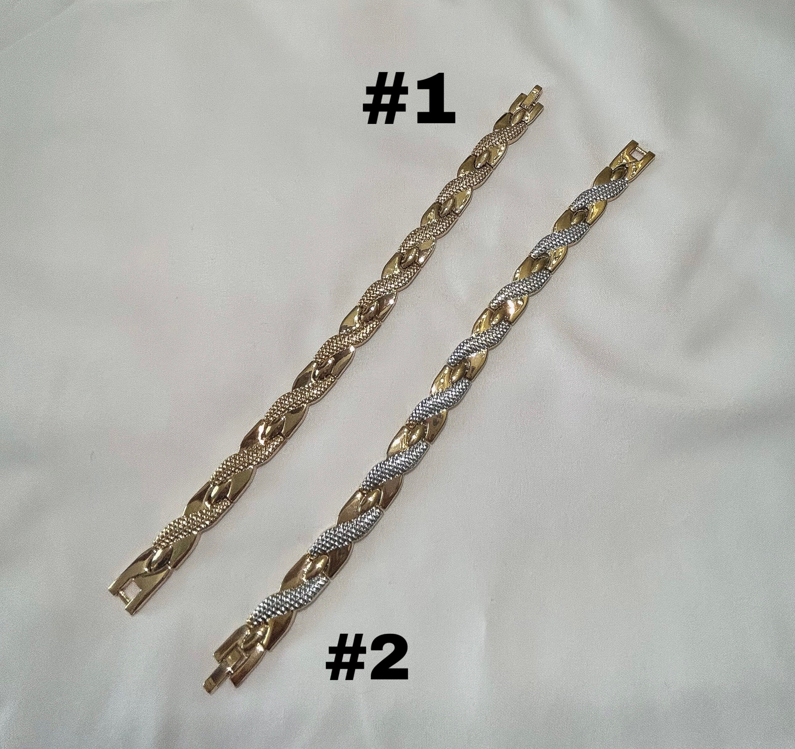 Unisex Chain Bracelet Collection #3 / Pulseras Unisex Coleccion #3 - Etsy