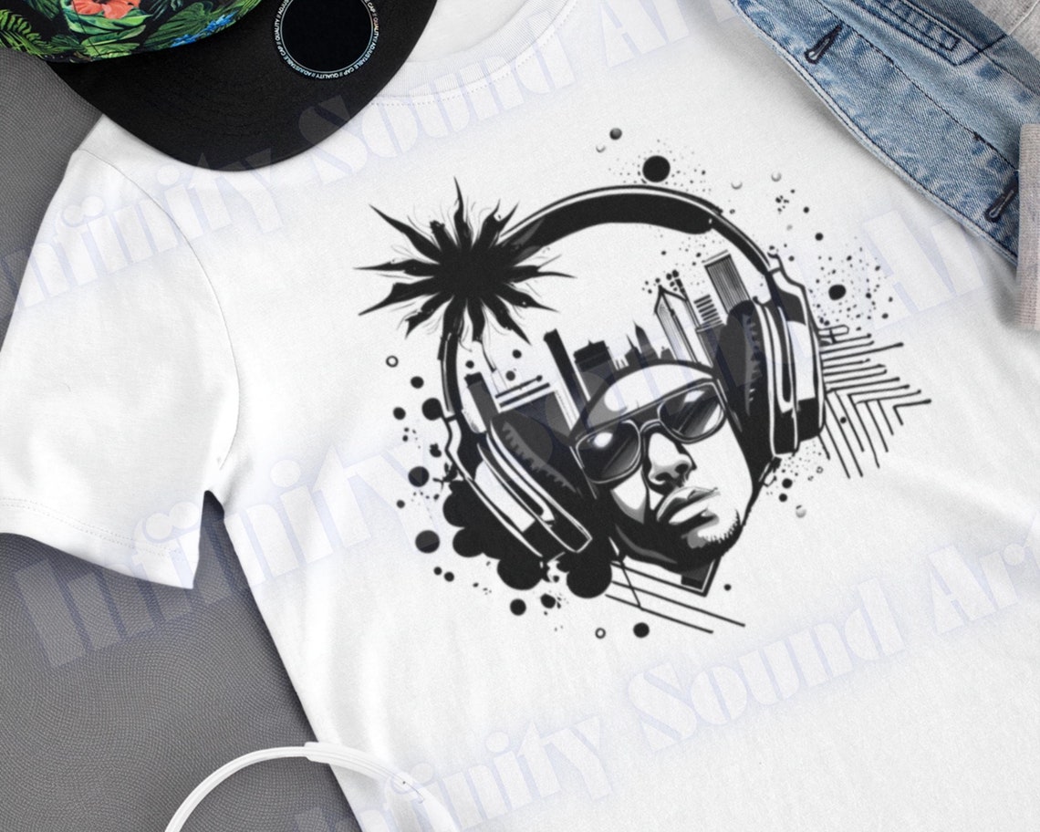 T-shirt Design | Hip Hop Shirt | DJ Shirt | Digital T-shirt Design ...