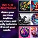 100 Dragon Digital Colorful Instant Download Designs AI Prompt Idea ...
