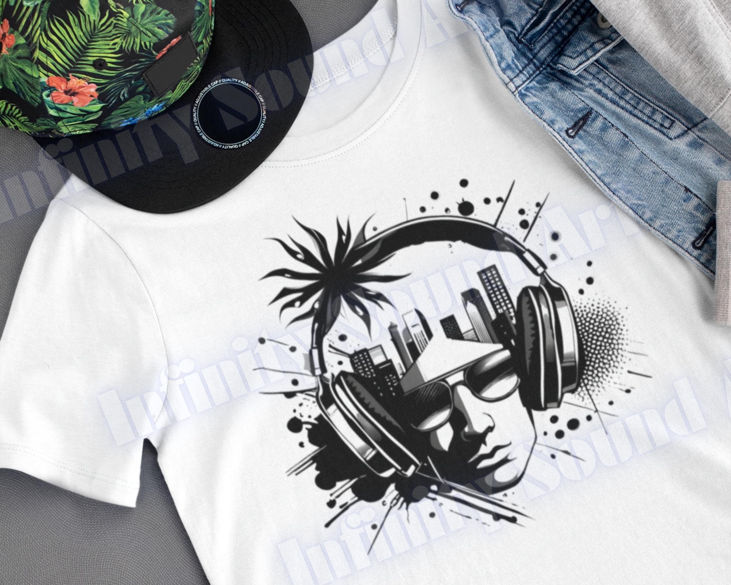 T-shirt Design | Hip Hop Shirt | DJ Shirt | Digital T-shirt Design ...