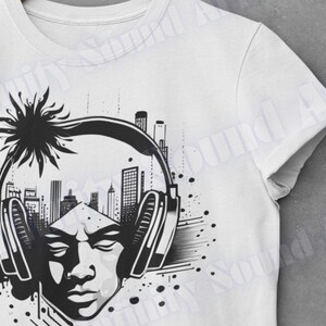 Digital Design | Hip Hop Shirt | DJ Shirt | Digital T-shirt Design ...