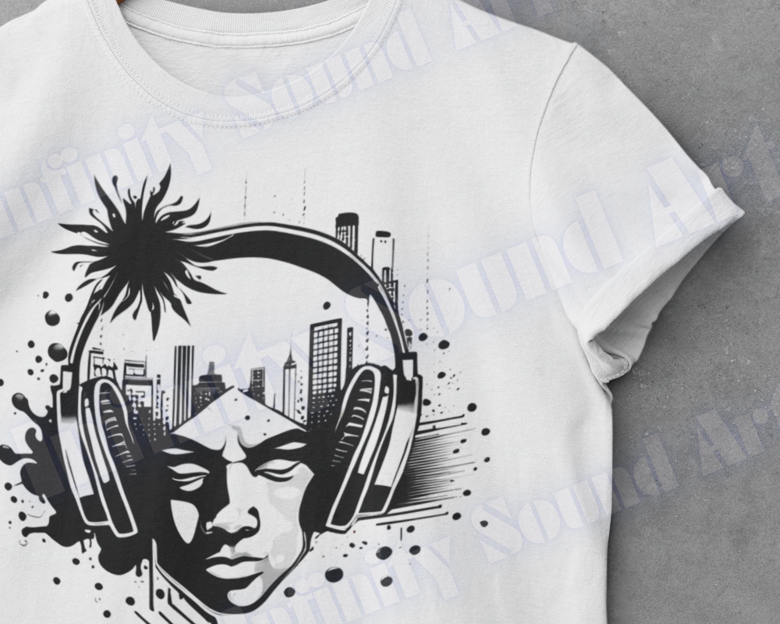 Digital Design | Hip Hop Shirt | DJ Shirt | Digital T-shirt Design ...