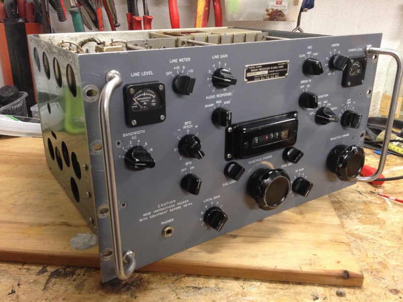 Collins R390 Non A Communicationsreceiver Army Navy CIA From Around ...